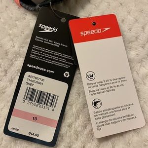 Speedo | Swim | Speedo Girls Infinity Splice One Piece Swimsuit Grey ...